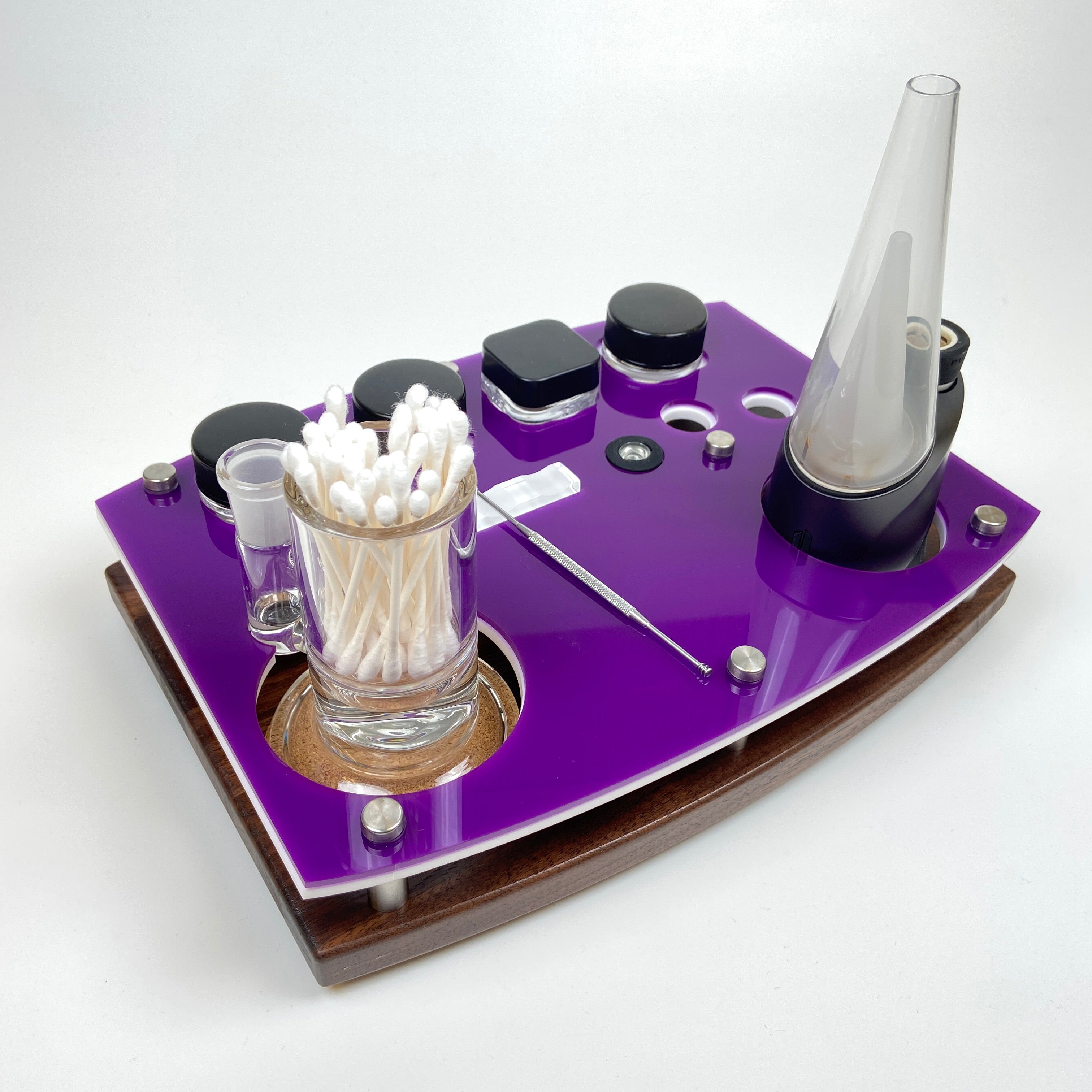E-Trays Puffco Dab Rig Station Organizer for Peak or Pro Portable Cann